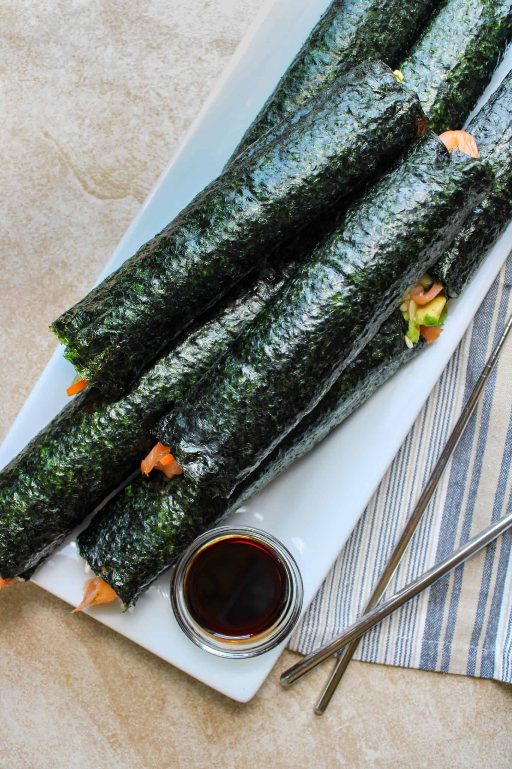 Easy Homemade Sushi Rolls (Step by Step Recipe!) - The Midwest Kitchen Blog