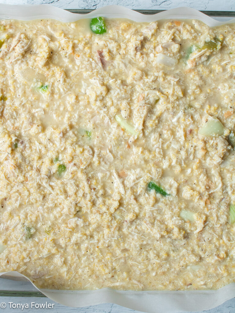 Chicken Dressing Recipe - The Midwest Kitchen Blog