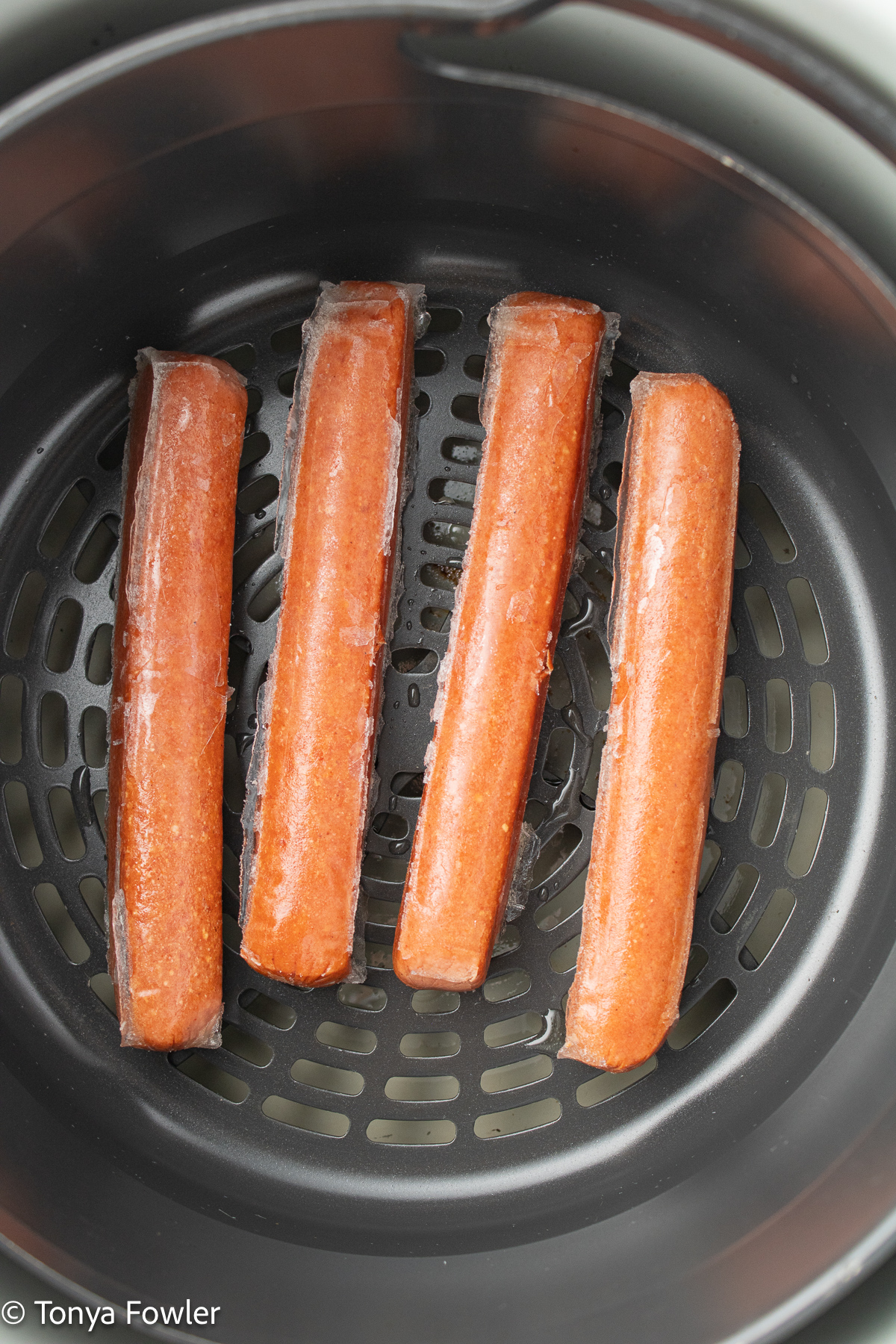 Frozen Hot Dogs In The Air Fryer - The Midwest Kitchen Blog