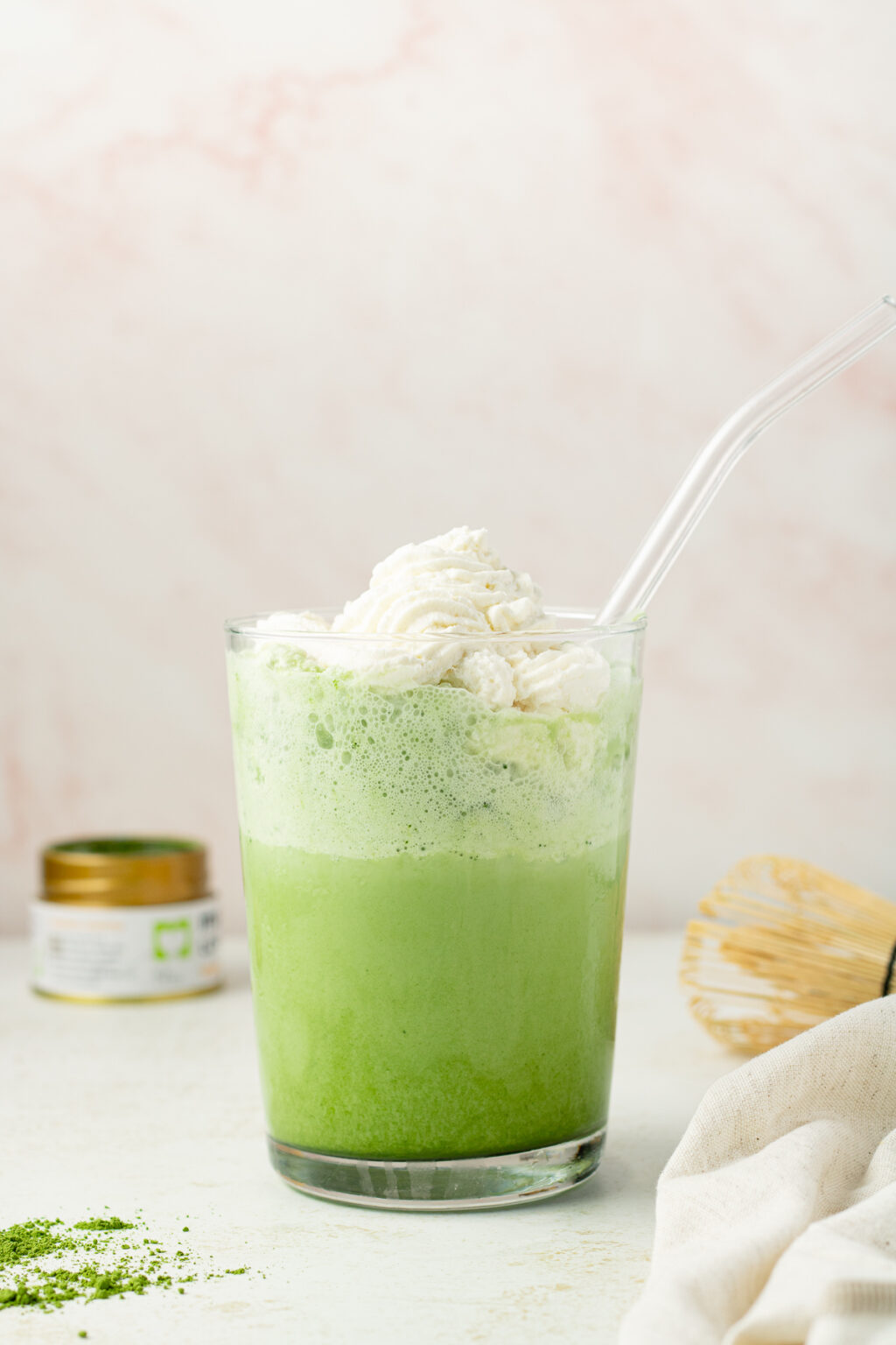 Matcha Frappuccino - The Midwest Kitchen Blog