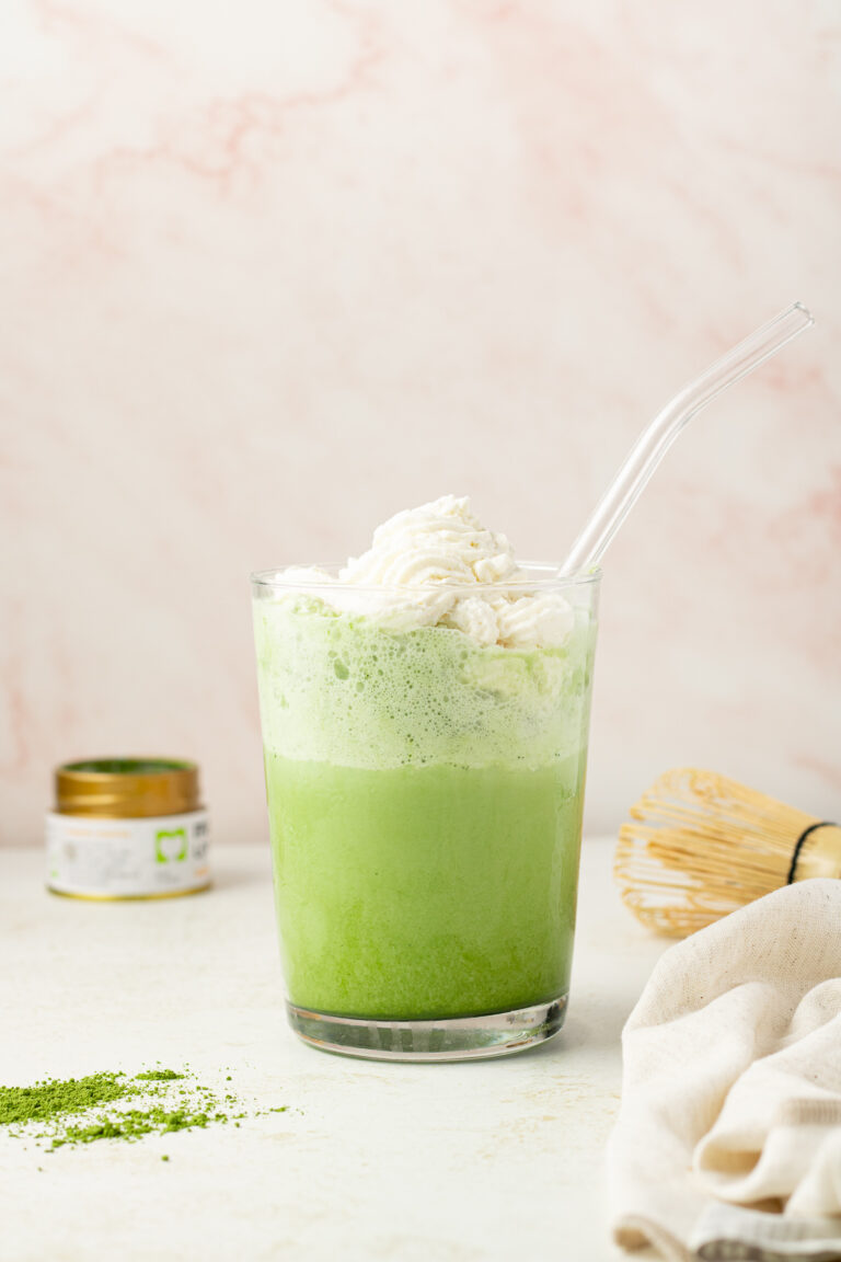 Matcha Frappuccino - The Midwest Kitchen Blog