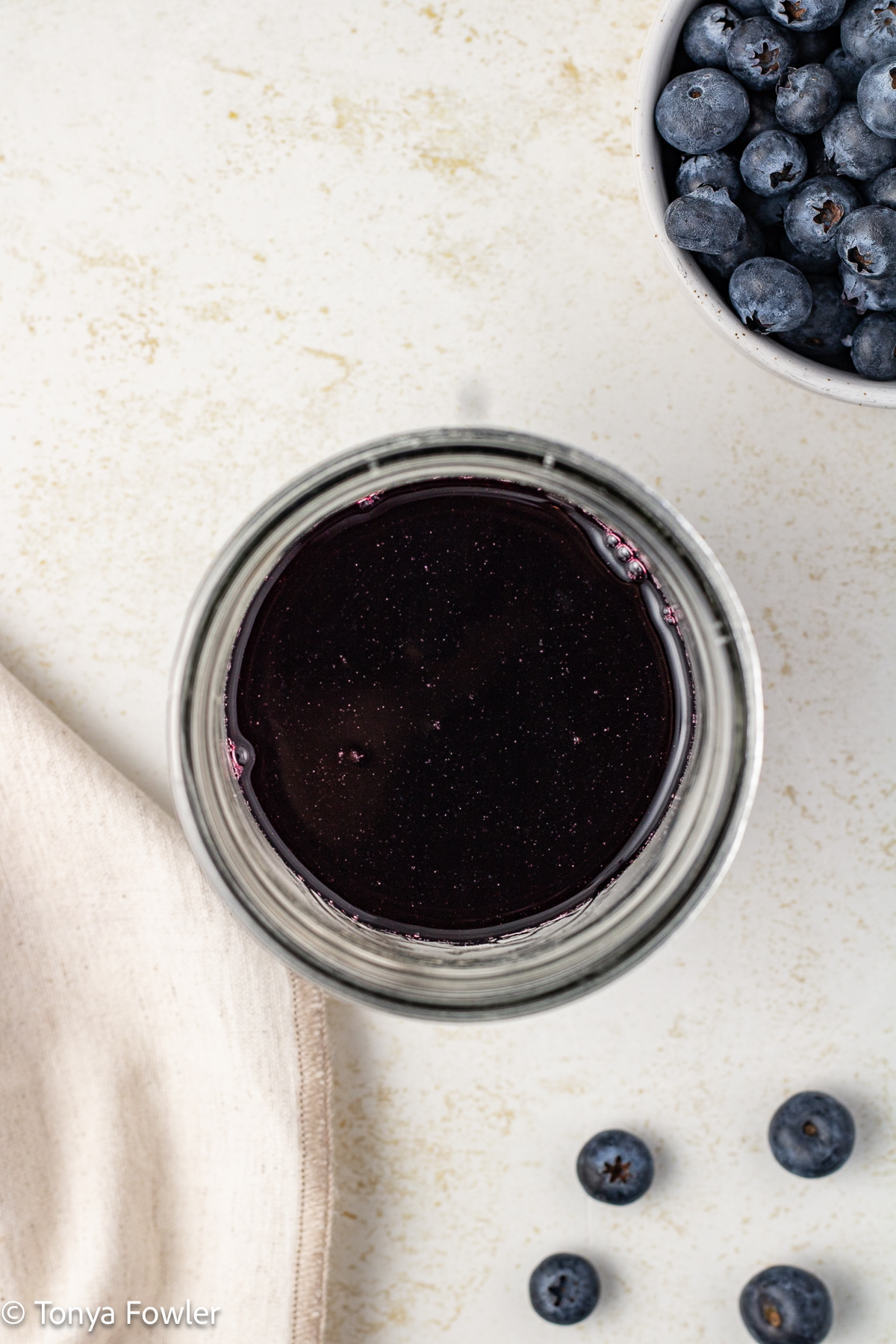 Blueberry Simple Syrup - The Midwest Kitchen Blog