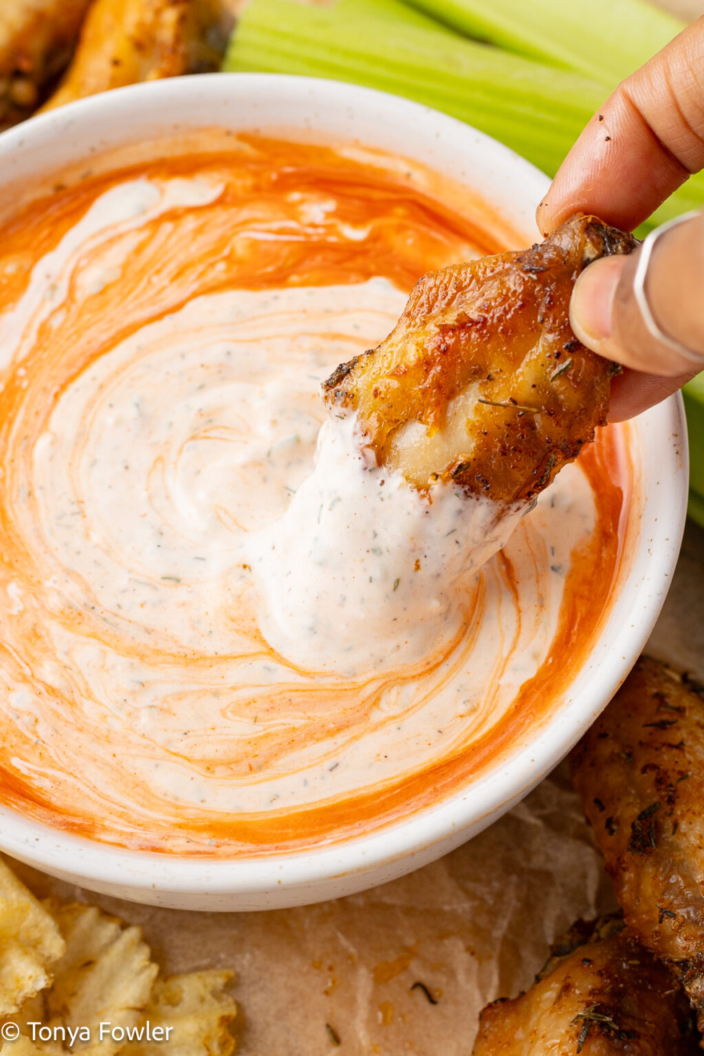 Buffalo Ranch Dressing - The Midwest Kitchen Blog