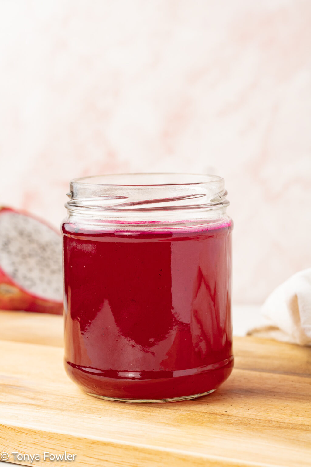 Dragon Fruit Simple Syrup - The Midwest Kitchen Blog