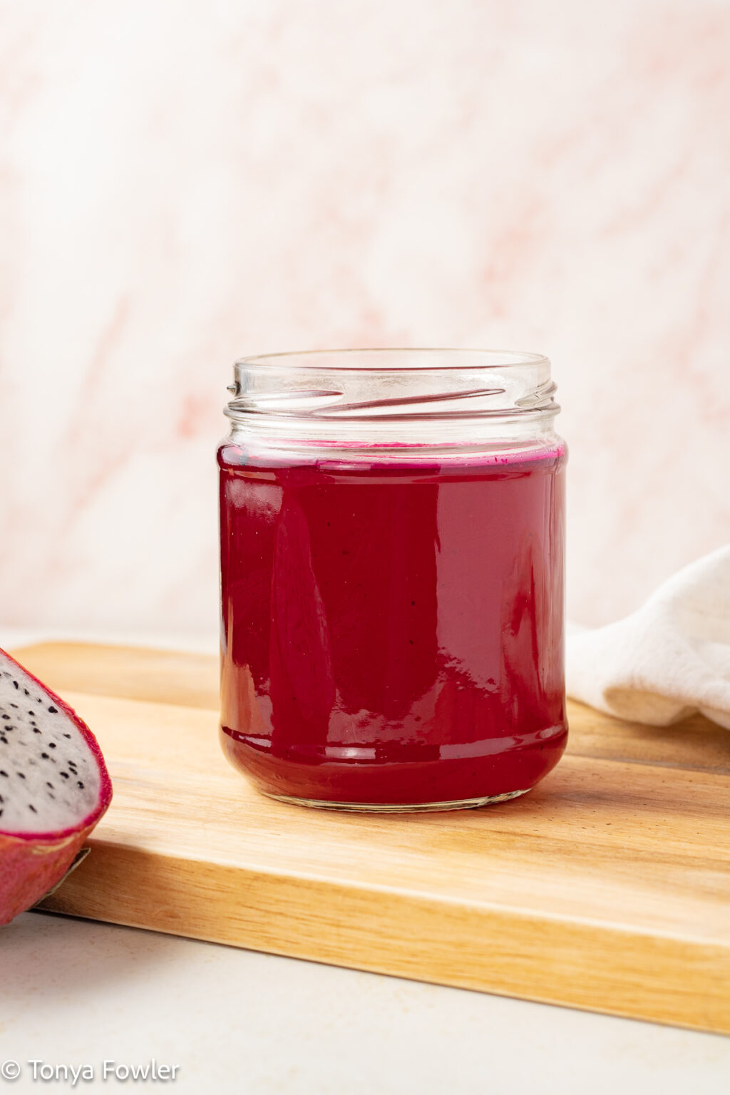 Dragon Fruit Simple Syrup - The Midwest Kitchen Blog