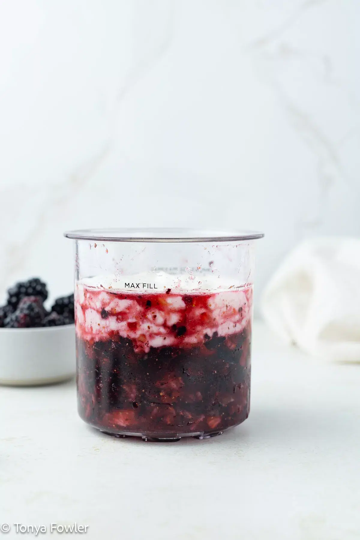 Mixed Berry Ninja Creami Frozen Yogurt - The Midwest Kitchen Blog