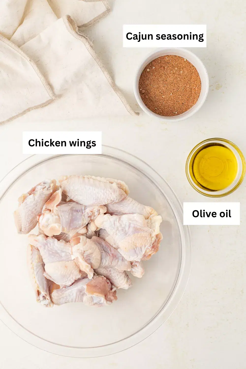 Oven Baked Cajun Chicken Wings - The Midwest Kitchen Blog