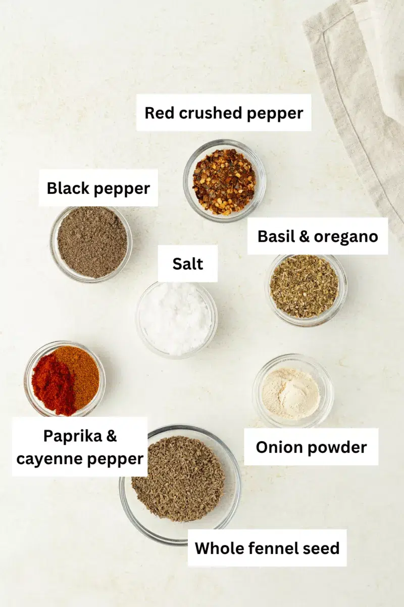 Spicy Italian Sausage Seasoning - The Midwest Kitchen Blog